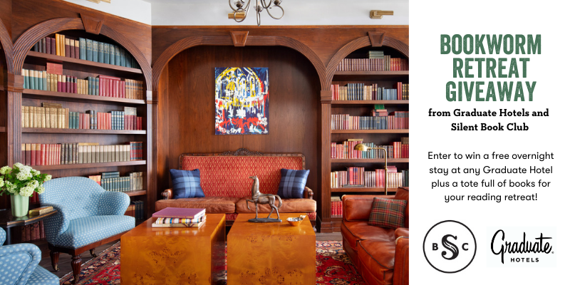 Win a reading retreat at Graduate Hotels– Silent Book Club